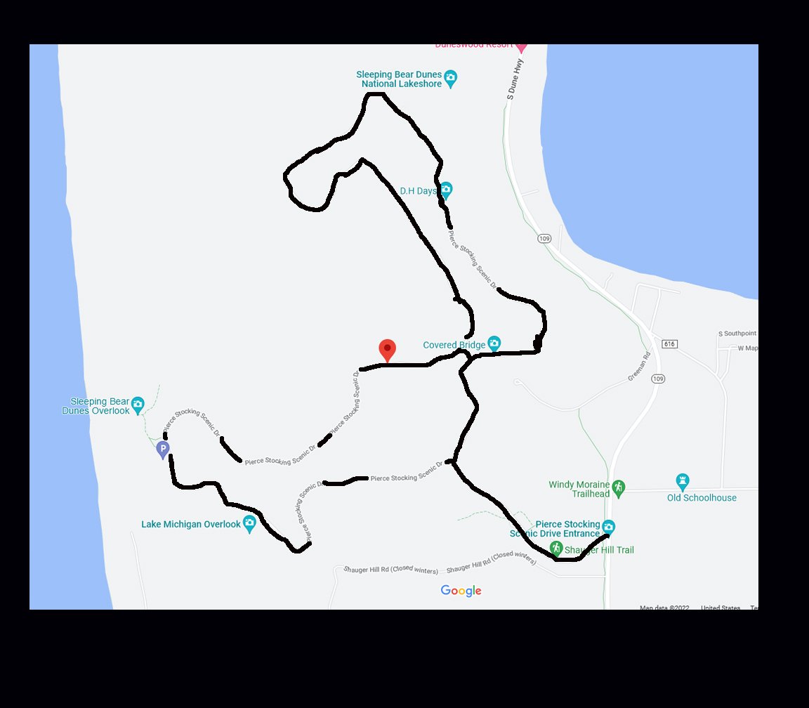 Sleeping Bear Dunes, Michigan - Oct 3-6 - North America inc. Mexico ...